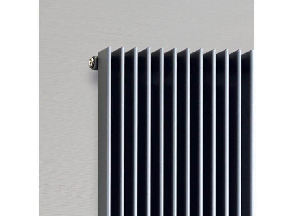 Hydraulisk radiator med dobbelt serie af flade elementer